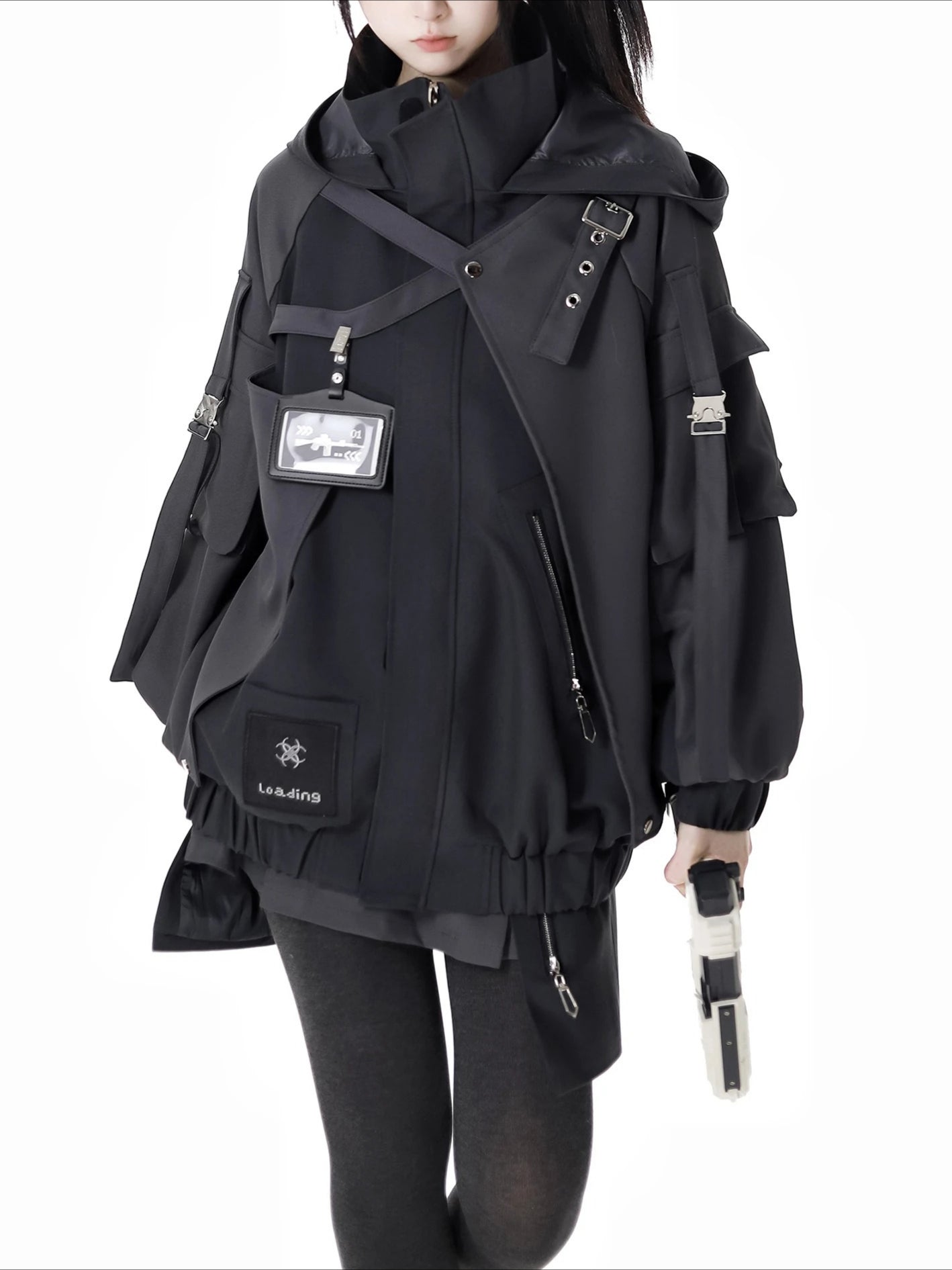 Mechanical Style Zipper Jacket – Cosmoslay