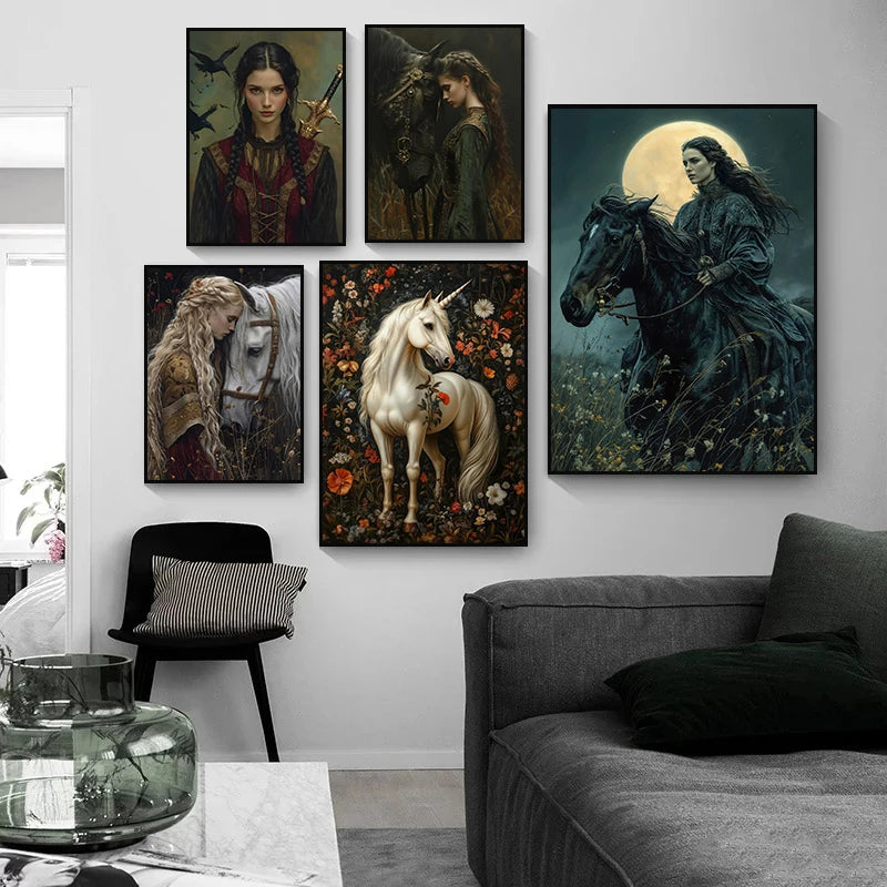 Retro Victorian Gothic Mythology Poster – Cosmoslay